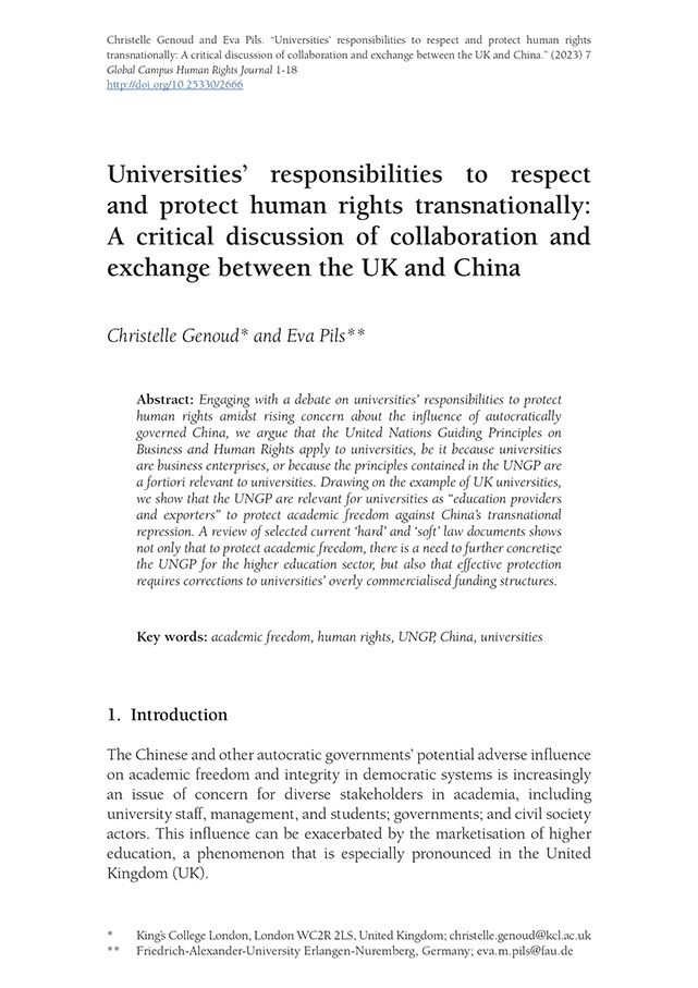 Publications – Global Campus of Human Rights